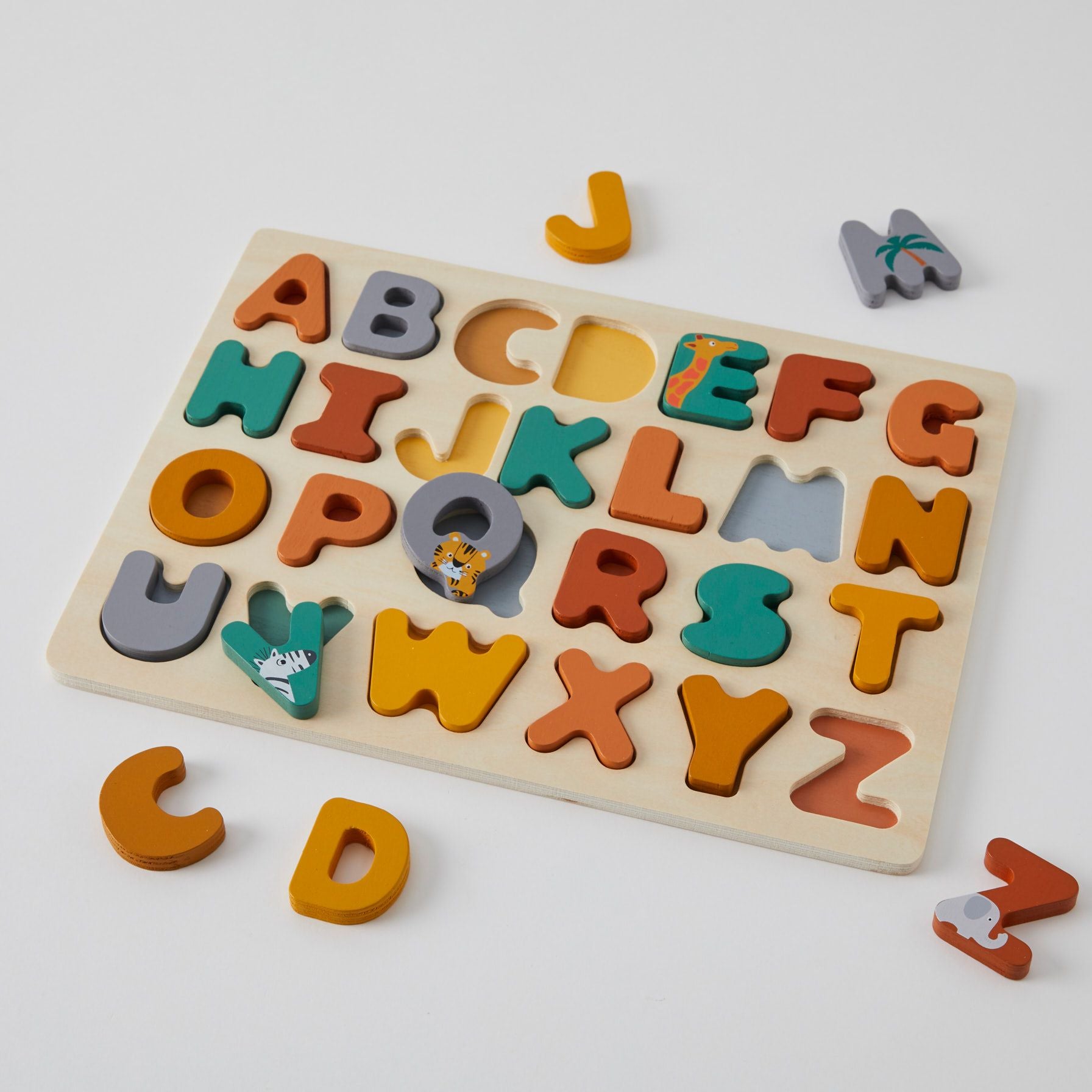 Wooden ABC Puzzle – Dex & Lani Kids and Living