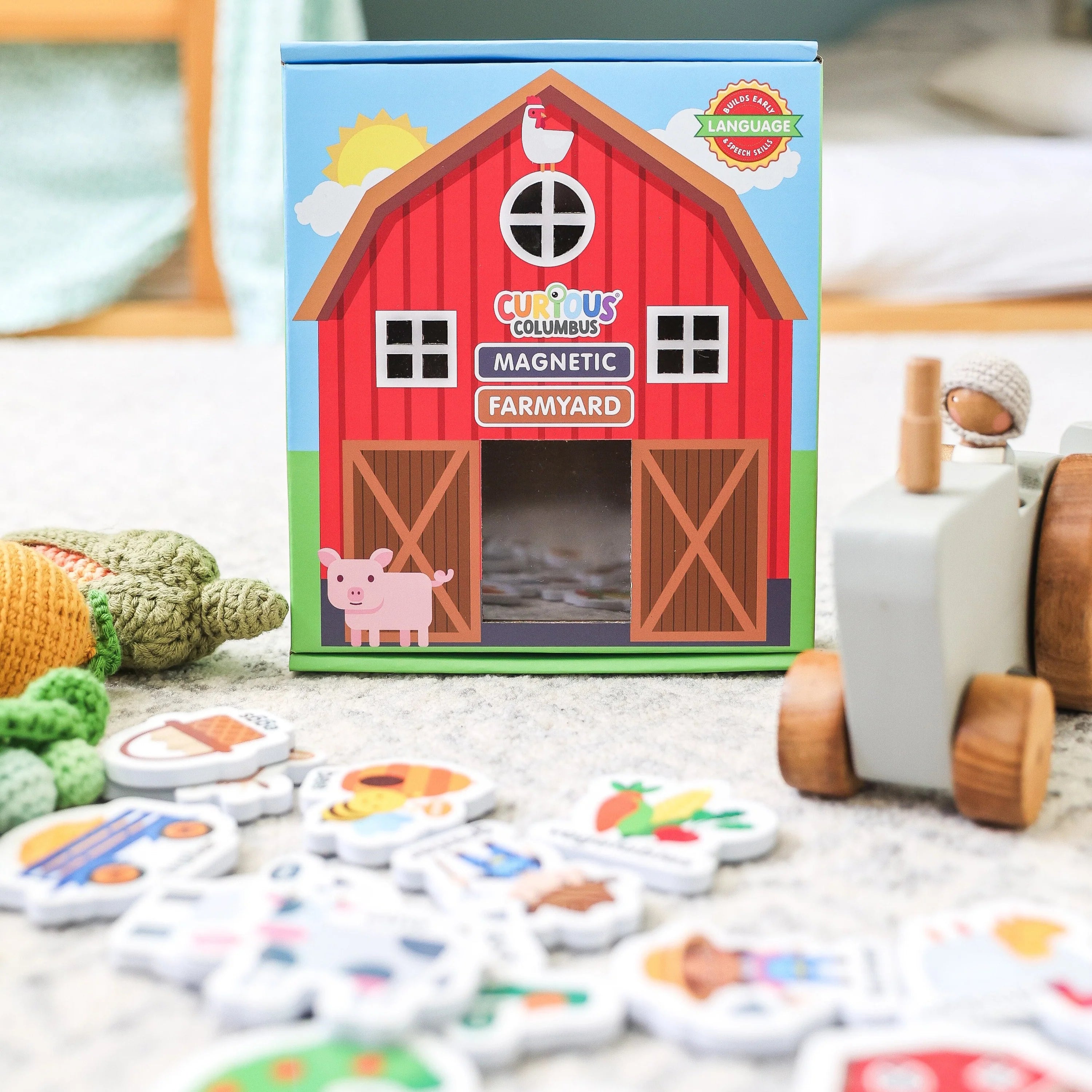 Magnetic Farmyard - educational farm animal magnets – Dex & Lani Kids ...
